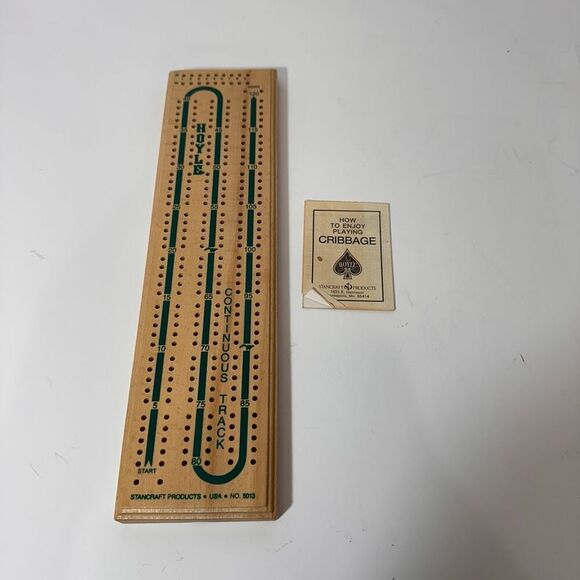 Hoyle | Toys | Vintagecontinuous Track Cribbage Board By Hoyle | Poshmark